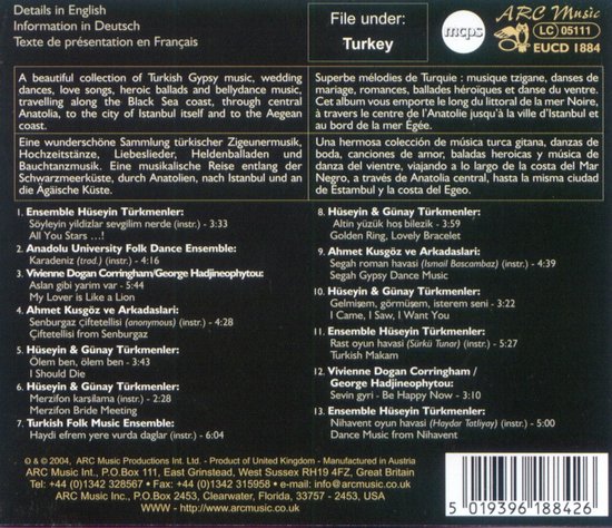 Various Artists - Bazaar Istanbul - Music Of Turkey (CD), various ...