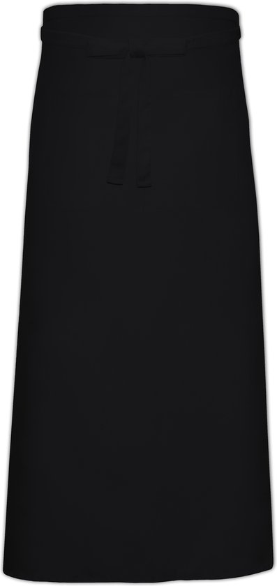 Link Kitchen Wear Franse sloof met handige zak, Zwart. | bol.com