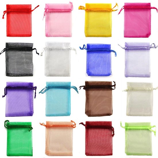 Luxe Organza Stof Zakjes - Kadozakjes / Kadotasjes - Cadeauverpakking ...