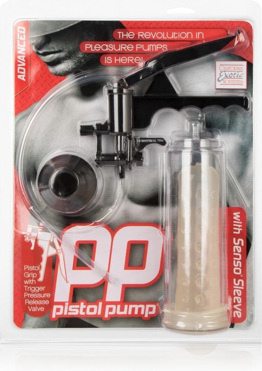 CalExotics - Pistol Pump - Pumps Penis Transparant | bol.com