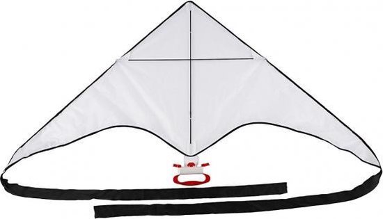 vlieger 60 x 130 cm wit | bol.com