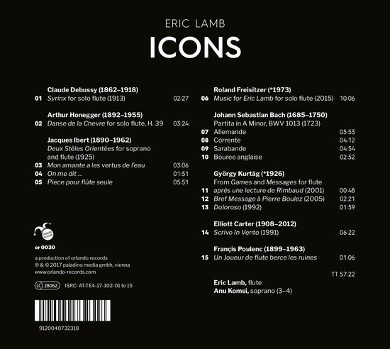 Eric Lamb & Anu Komsi - Icons (CD), Eric Lamb & Anu Komsi | CD (album) | Muziek | bol.com