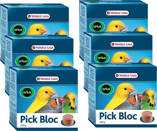 Versele-Laga Orlux Pick Bloc Vogel - Vogelsupplement - 6 x 350 g | bol