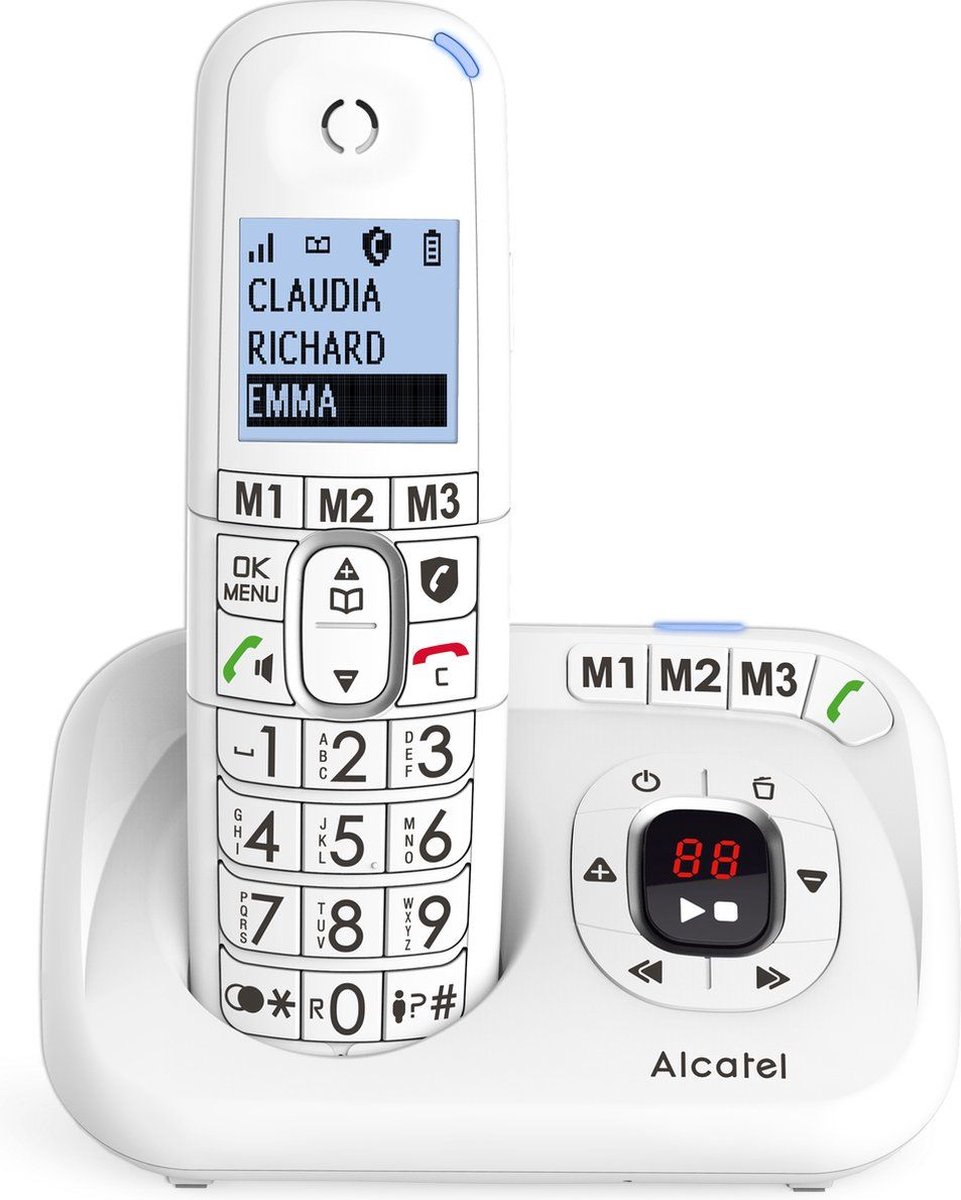 Alcatel XL785S BNL Dect huistelefoon vaste lijn met antwoordapparaat ...