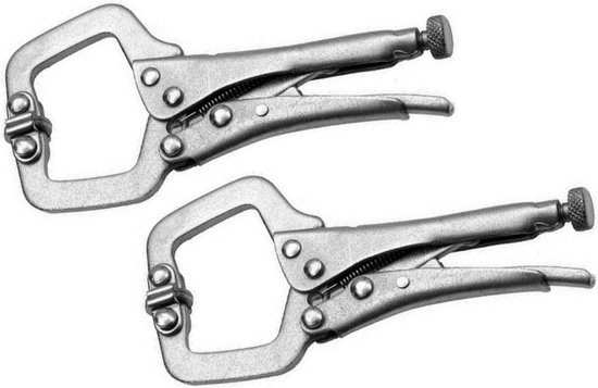 Set van 2 mini griptangen (125 mm) | bol