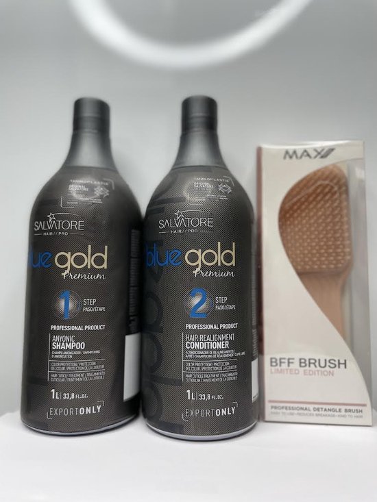 Lissage Tanin Salvatore Blue gold – Taninoplastie lissage brésilien ...