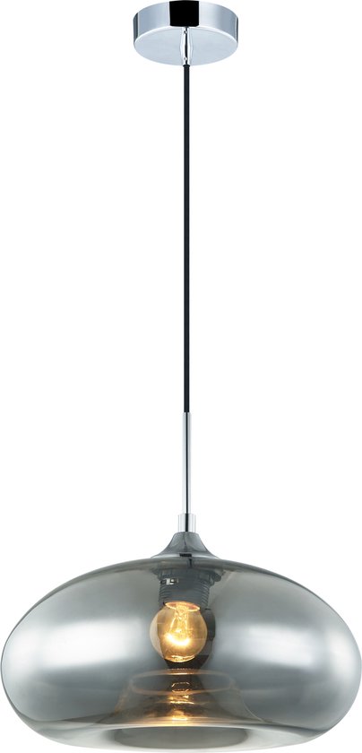 Hanglamp glas design goud of grijs 30cm | bol.com Hanglamp glas design goud of grijs 30cm | bol.com