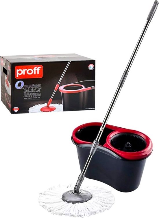 Proff quantum black edition - Twister mop set | bol