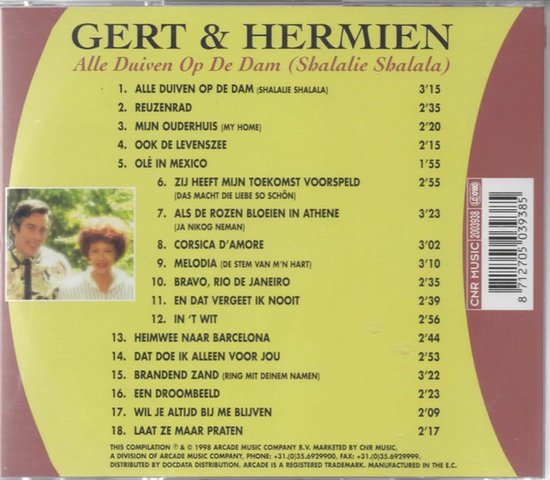 Gert & Hermien - Alle duiven op de dam (shalalie shalala), Gert ...