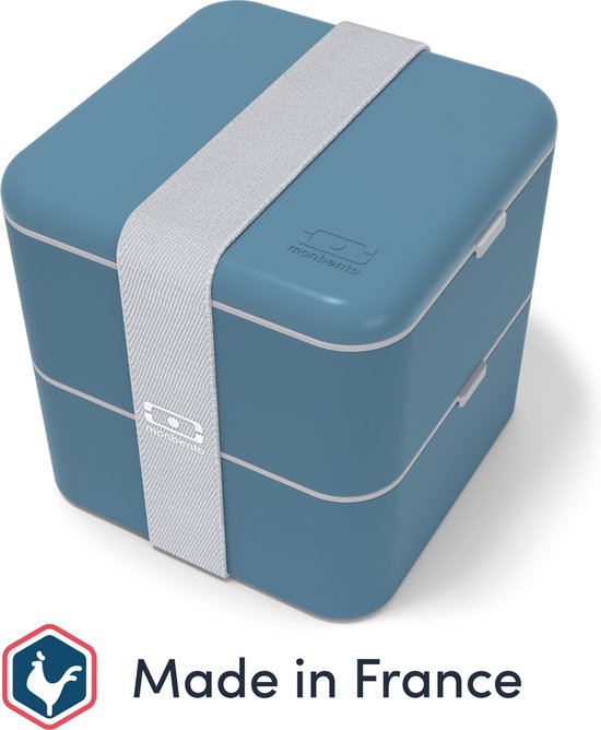 Monbento Bento MB Original Lunchbox Square - Denim | bol
