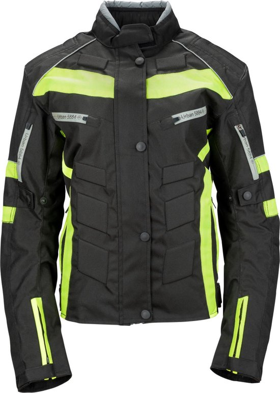 Urban 5884® - Paris- Dames Motorjas - Cordura - Bodywarmer - Met ...