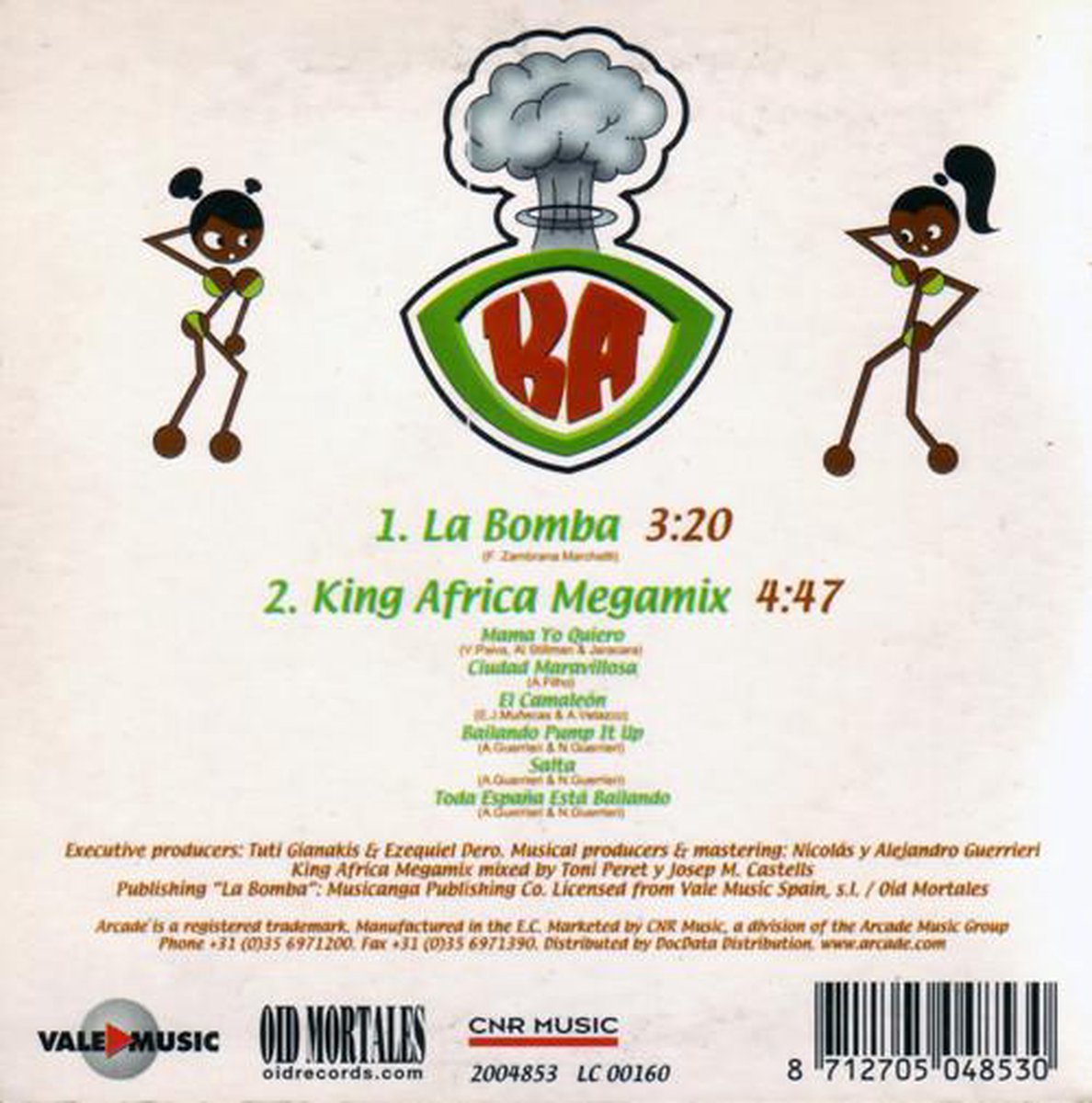 King Africa la bomba cd-single, King Africa | Muziek | bol.com