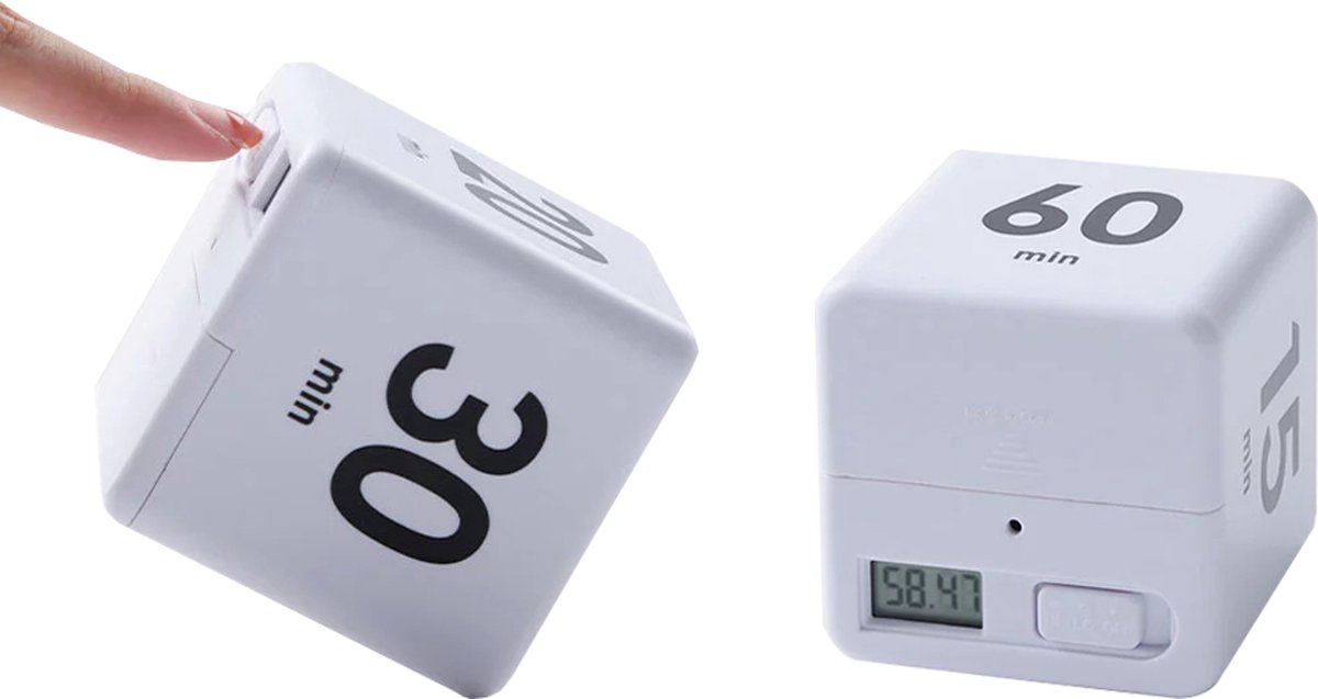 Kookwekker - Cube Timer -Digitale Kookwekker – leerklok-Timer ... Kookwekker - Cube Timer -Digitale Kookwekker – leerklok-Timer ...