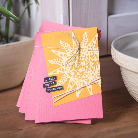 Sizzix Thinlits Snijmal - Fijnmazige Zon | bol.com