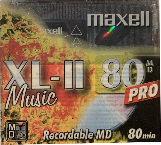 Maxell XL-II Music Minidisc MD Recordable 80min. PRO | bol