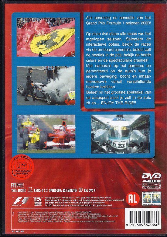 Formula 1 (2000) (Dvd) | Dvd's | bol