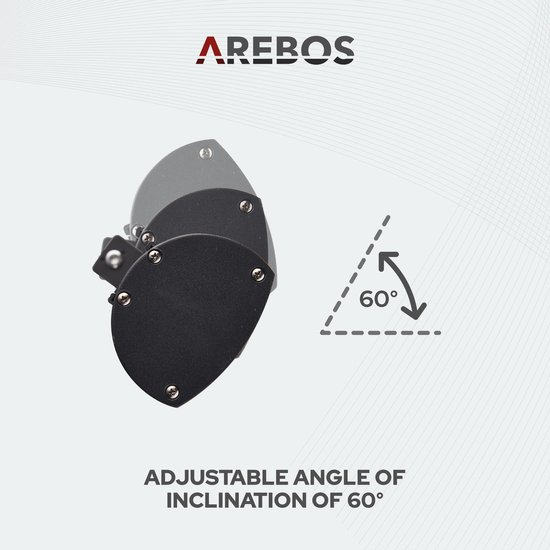 AREBOS Infrarood Heater - 3000W - 3 Warmteniveaus - Terrasverwarmer ...