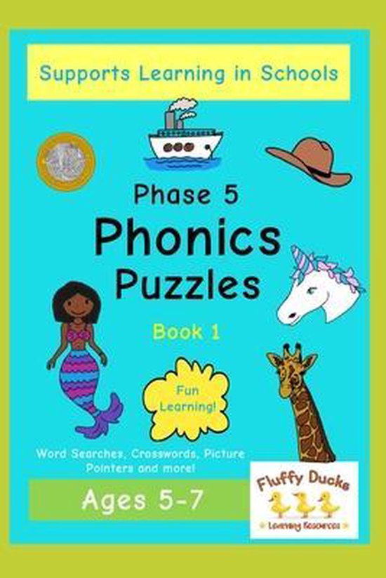 Phonics Puzzles Phase 5: Book 1 | 9798532213364 | Boeken | bol.com