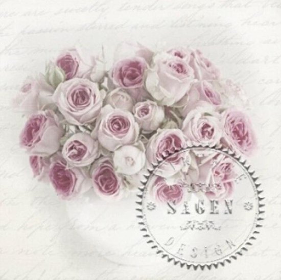 Sagen Vintage Design - Servetten - 33 x 33 - lunchservetten - Pot of ...