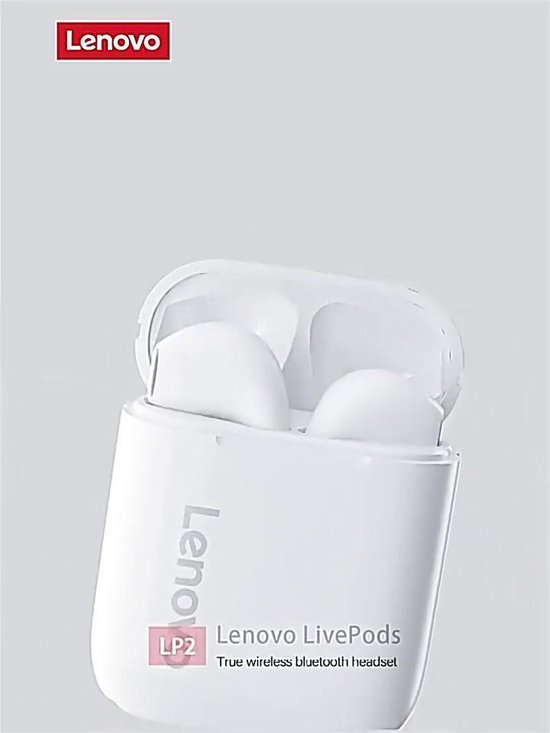 Lenovo Wireless Earphones – Draadloze Oordopjes – Bluetooth Oortjes – Waterdicht – Met... | bol