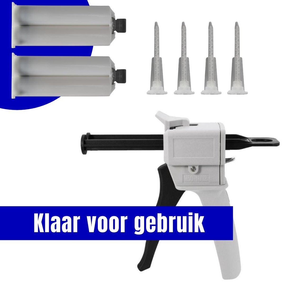 Complete Epoxy Kit set - 2 tubes Epoxy lijm - 4 mengtuitjes | bol