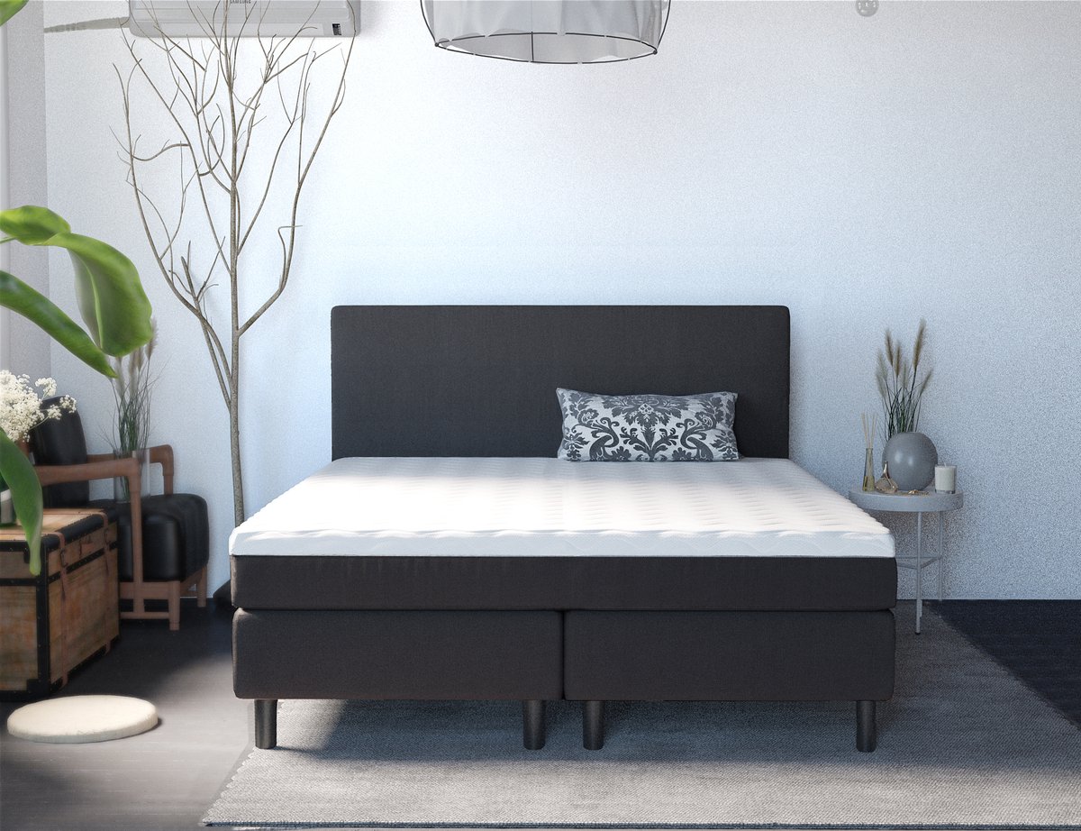 Zydante - Complete Boxspring Alpha Inclusief Geïntegreerde Topper ...