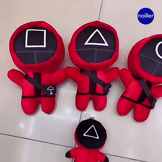 Noiller® Squid game knuffel - Squid game - Squid game cosplay - Rond ...