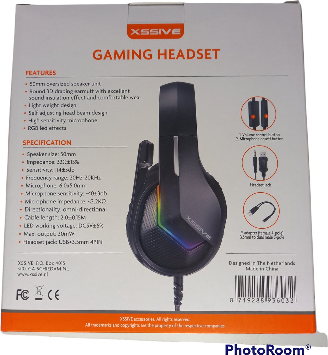 Xssive Gaming Headset PS5 ,XBOX, PC. - XSS-GH2 | bol.com