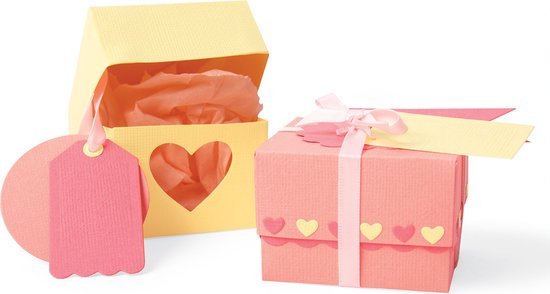 Sizzix Thinlits Snijmal Set - Box & Labels | bol.com