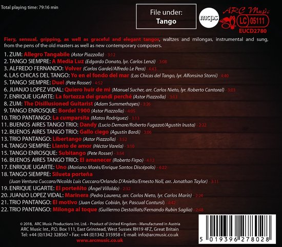 Various Artists - The Ultimate Tango Collection (CD), various artists | Muziek | bol