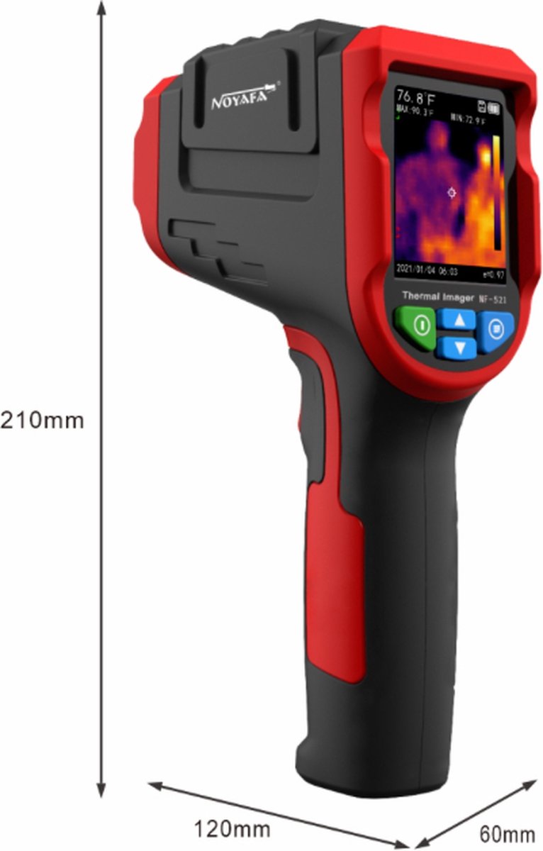Warmtecamera - Warmtemeter - Warmtebeeldcamera | bol.com