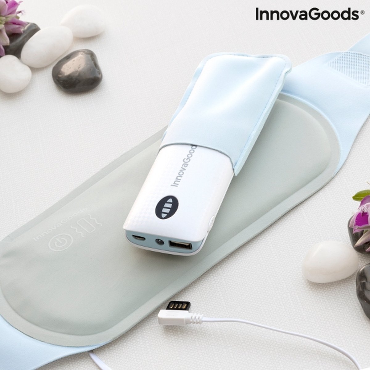 Rugwarmer - Nek Massage - 2 in 1 - Warmteriem - Massagekussen ...