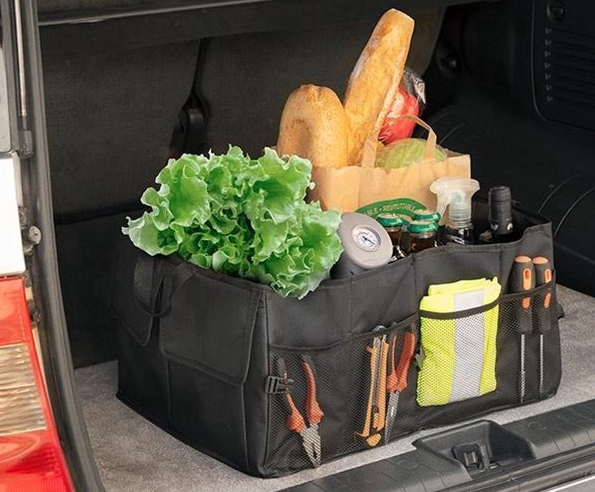 Kofferbak Organizer Opvouwbaar - Organizer auto - Kofferbak opbergbox ...