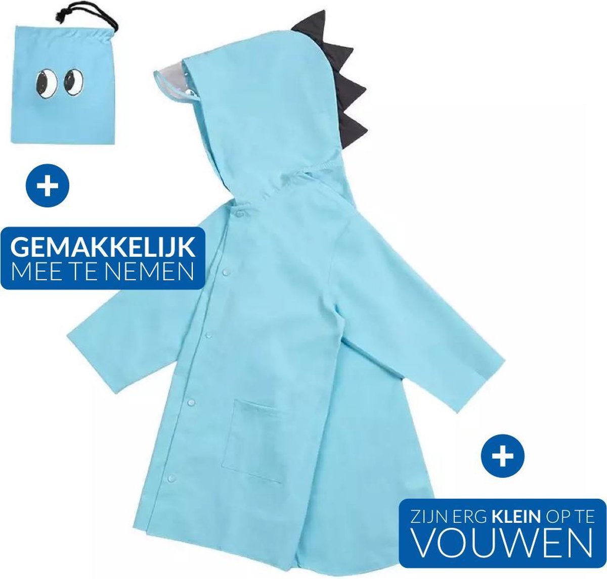 Regenjas kind - Regenpak kinderen - Regenponcho - Regenjassen ...