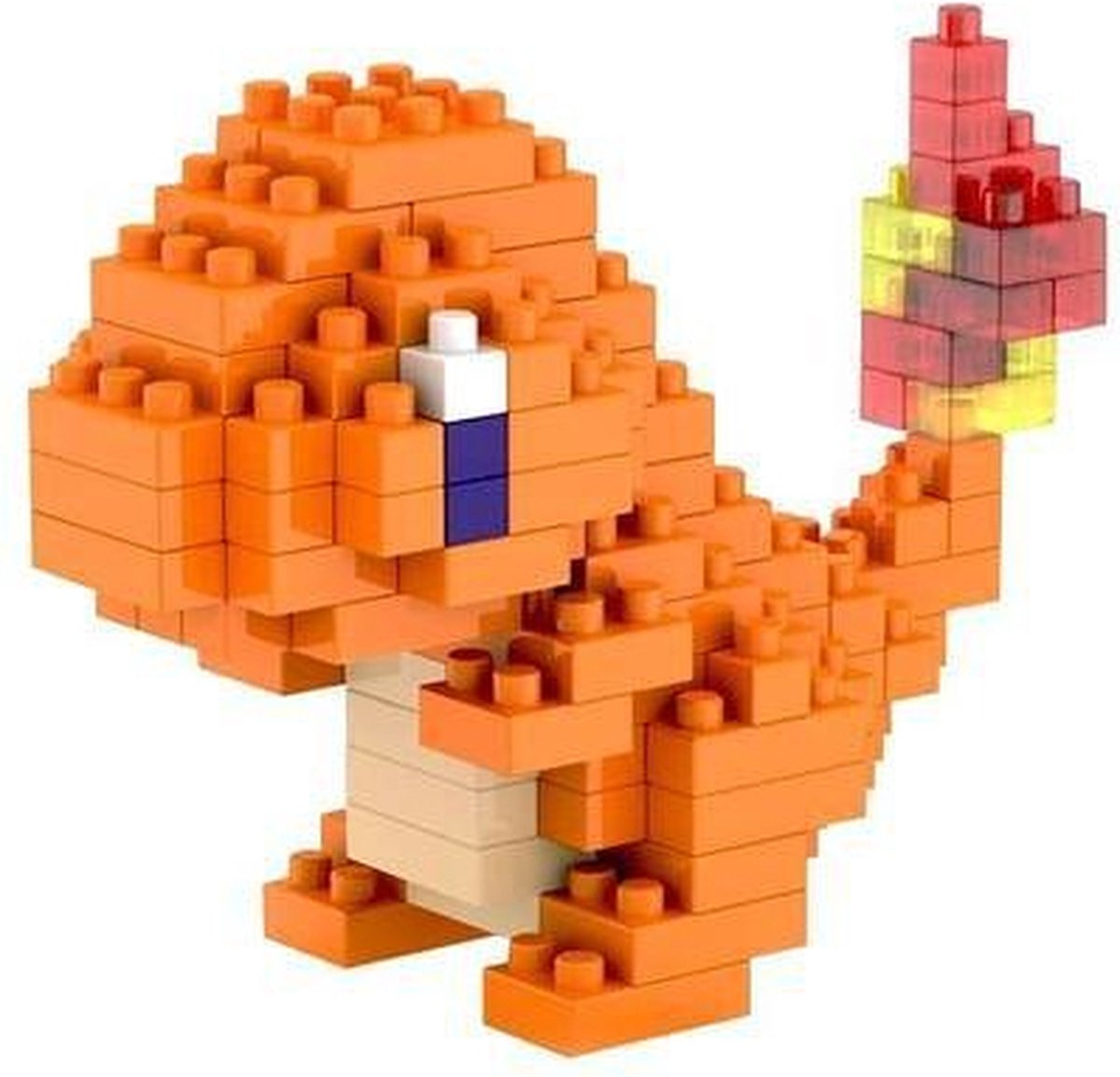 FunWithBlocks® Kleine Charmander nanoblock – Pokémon – 124 miniblocks ...