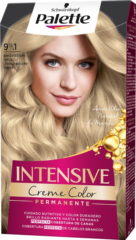 Palette Palette Intensive Tinte #9 ½.1-rubio Clarísimo Ceniza 1 U | bol