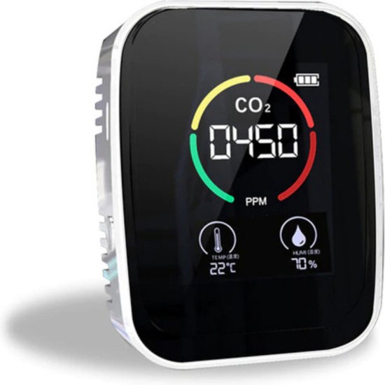 Noiller CO2 meter 3 in 1 - CO2 meter binnen - CO2 meter horeca - CO2 ...