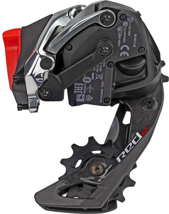 Sram achterderailleur Red22 eTap A2 11V WiFli Carbon zwart Max. 32T | bol