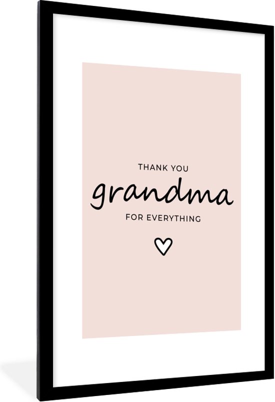 Fotolijst inclusief poster - Posterlijst 60x90 cm - Posters - Presentje ...