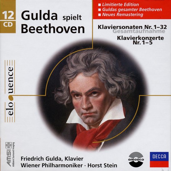 Friedrich Gulda - Gulda Spielt Beethoven (12 CD), Friedrich Gulda | CD ...