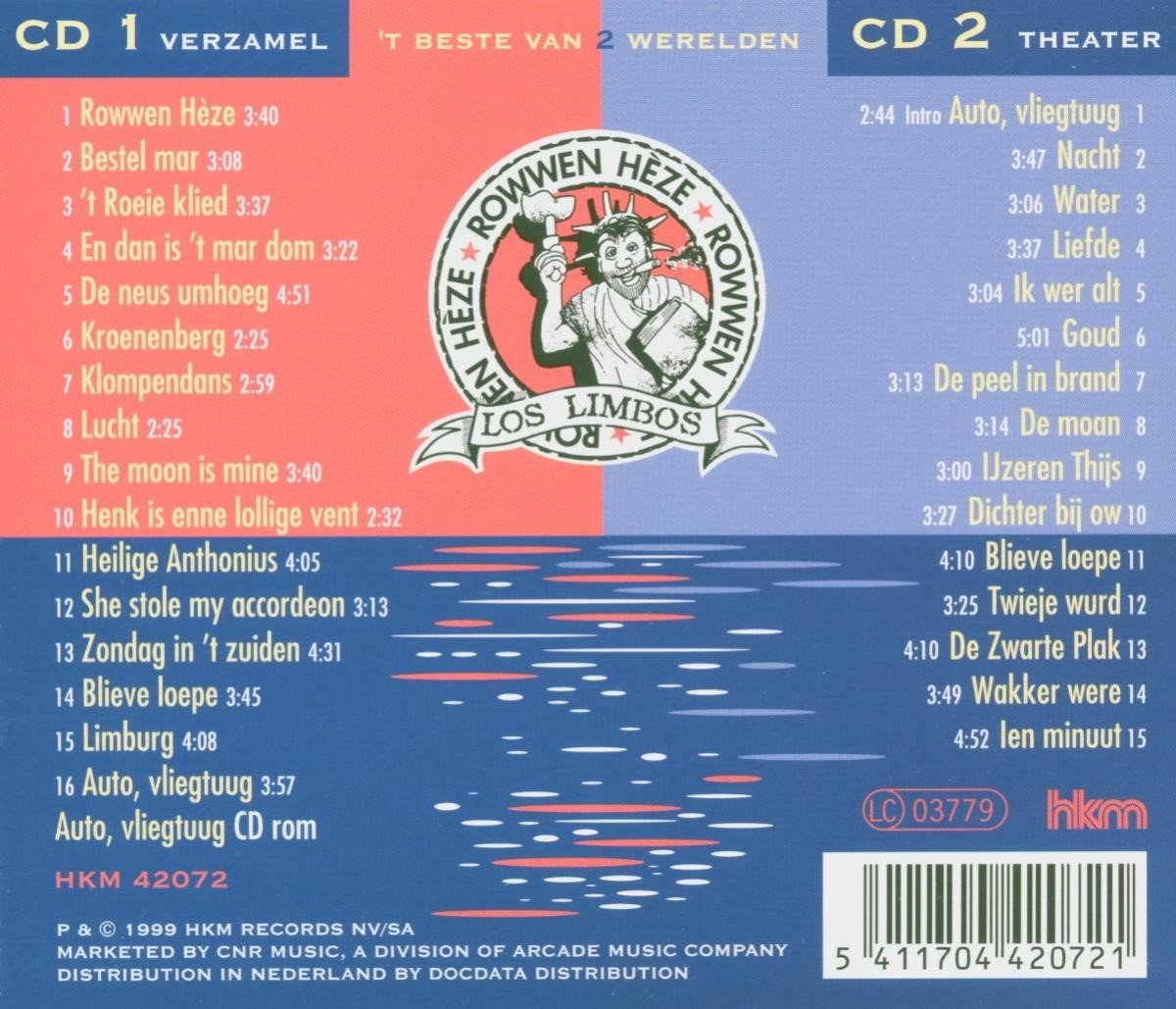 Rowwen Hèze - Beste Van 2 Werelden (2 CD), Rowwen Heze | CD (album ...