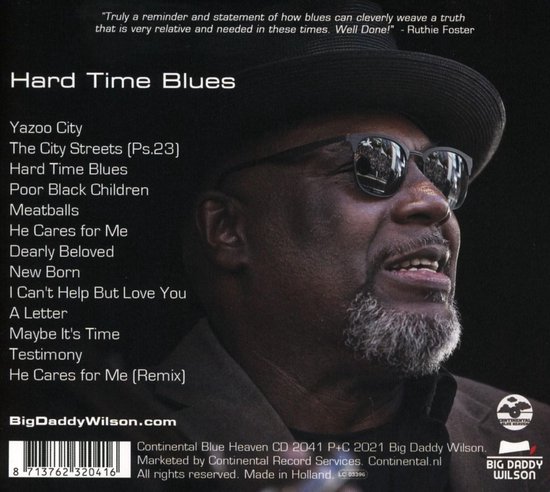 Big Daddy Wilson - Hard Time Blues (CD), Big Daddy Wilson | Muziek | bol