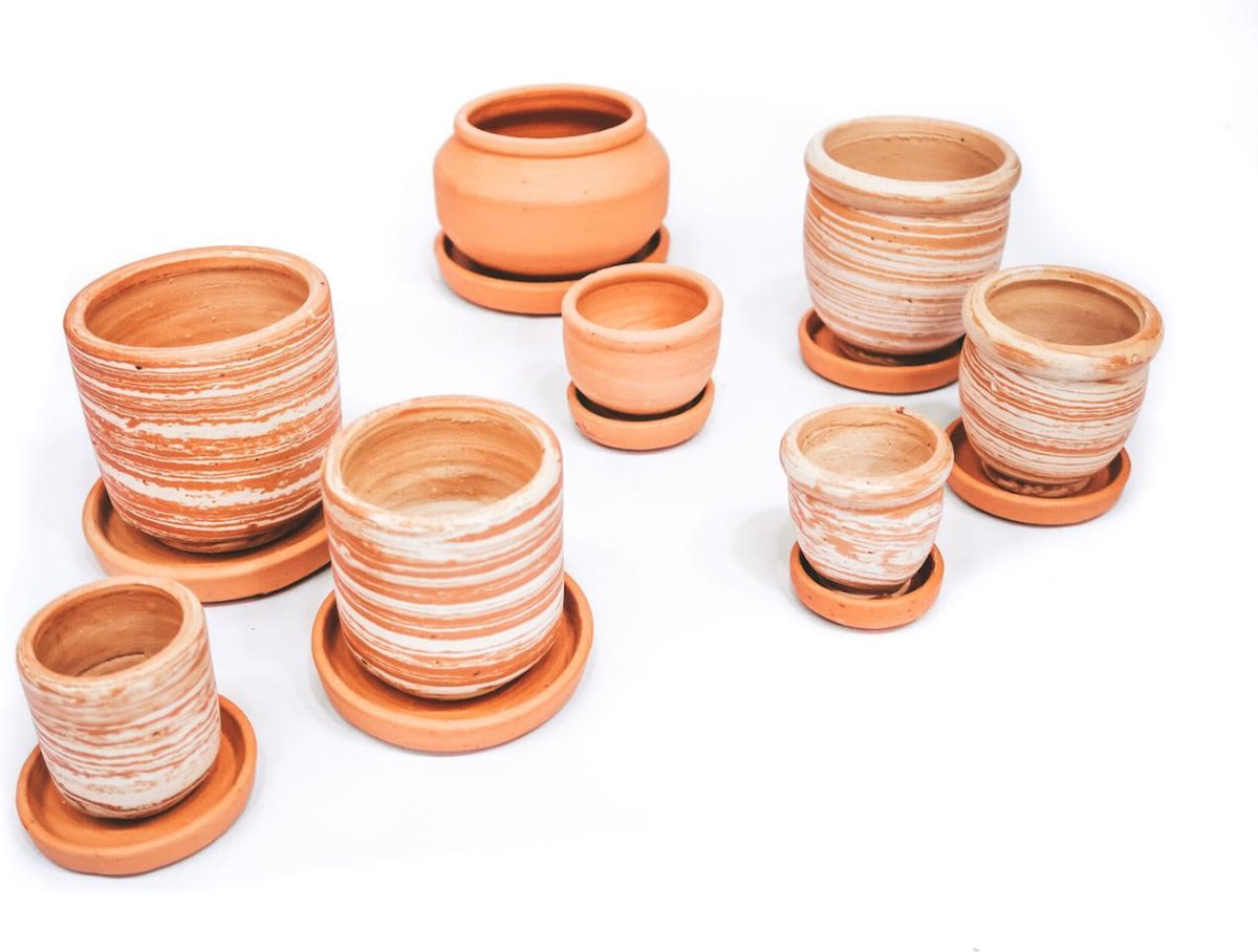 Mini Pottery Pack - Mixed Clay Collection (8 potjes) | bol.com