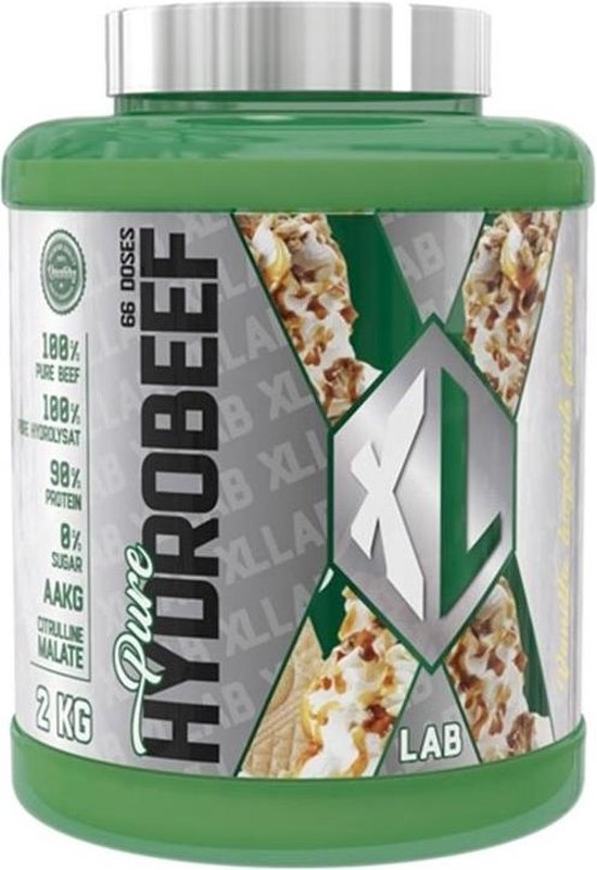 Pure Hydrobeef XL Lab 2 KG Vanille Hazelnoot - Rund Eiwit Poeder ...
