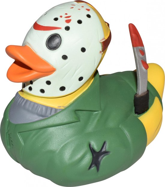 Wild Republic Badeend Horror Junior 10 X 9 Cm Rubber Groen | bol