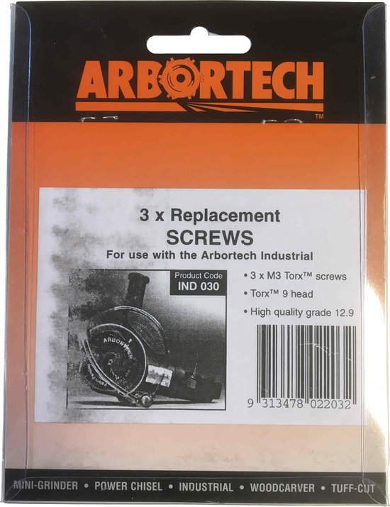Arbortech IND.030 Replacement Screws | bol.com