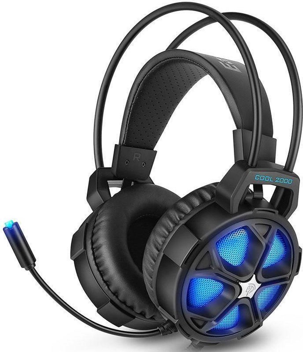 EasySMX COOL2000-BLUE Over-Ear Gaming Headsed met Microfoon - Geschikt ...