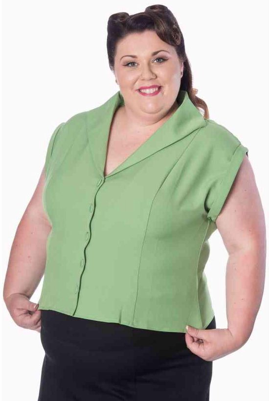 Dancing Days Blouse -2XL- DREAM MASTER Groen | bol.com