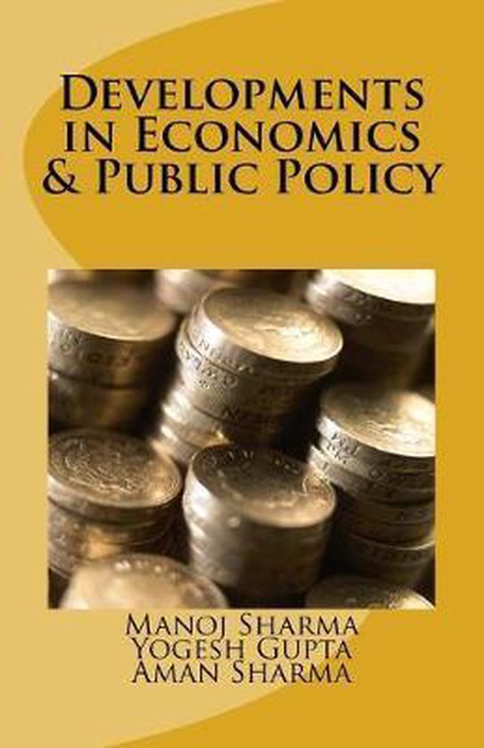 Developments in Economics & Public Policy | 9781979460750 | Boeken ...