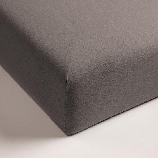 Hoeslaken Boxspring - Jersey 80x210 Zwart | bol.com